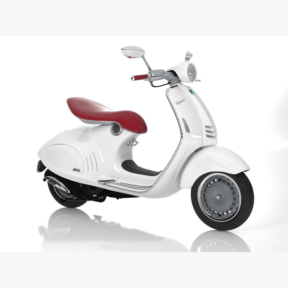 Vespa 946 Scooter Modelo 3D - Descargar Motocicletas activado 3DModels.org