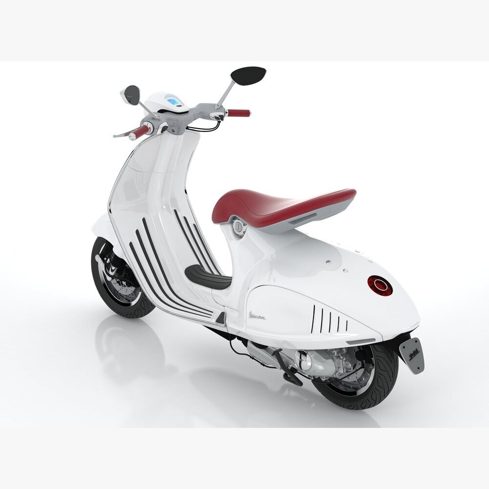 Vespa 946 Scooter Modelo 3D - Descargar Motocicletas activado 3DModels.org