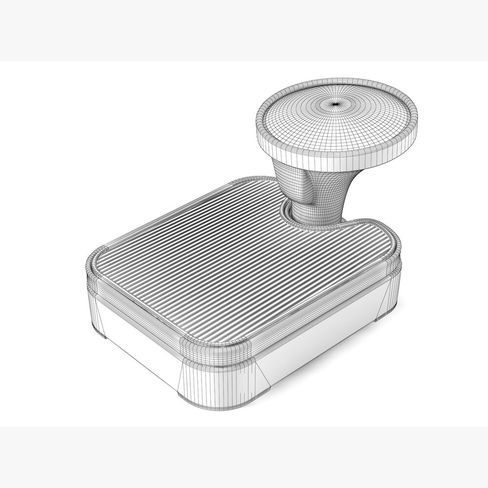 WUNDER 960 Classic Weighing Scale 3D model - Download Home Appliances ...
