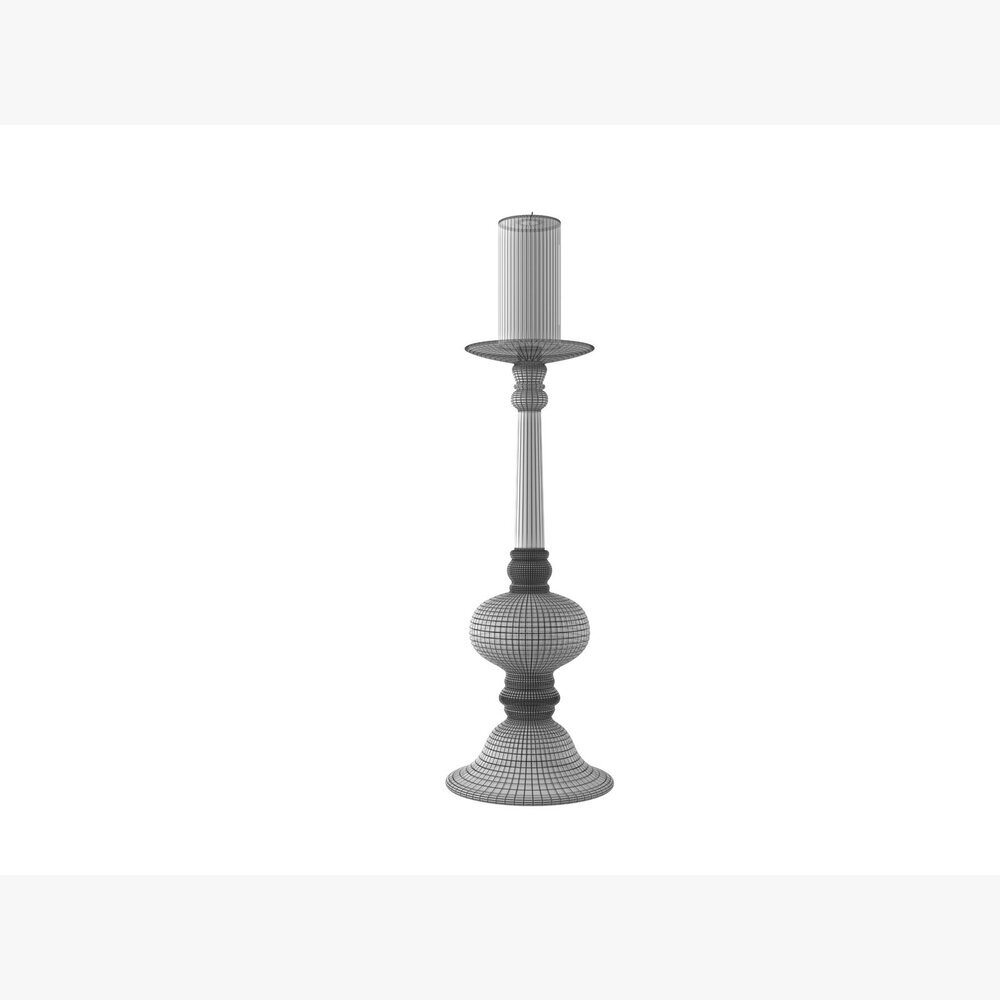 Addison Glass Candle Holders 3D model - Download Decoration on 3DModels.org