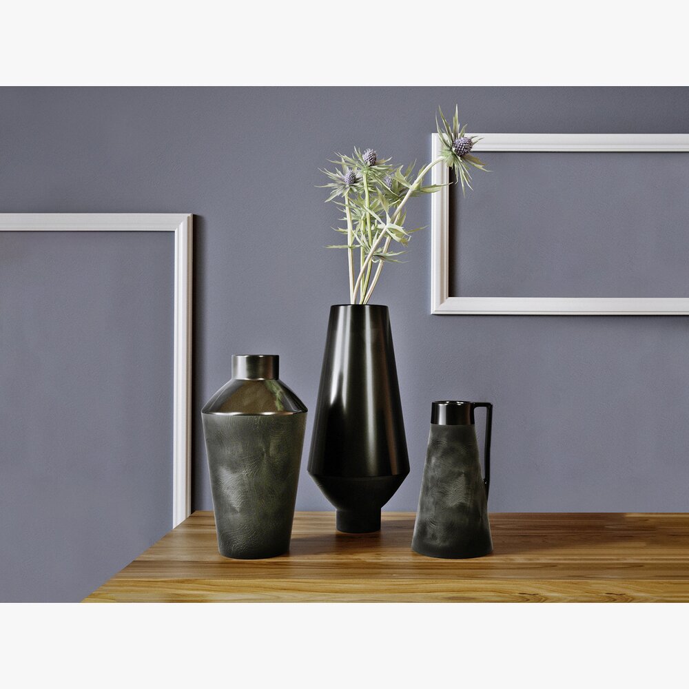 Carla Peters Black Chulucanas Vase 3D model - Download Decoration on ...