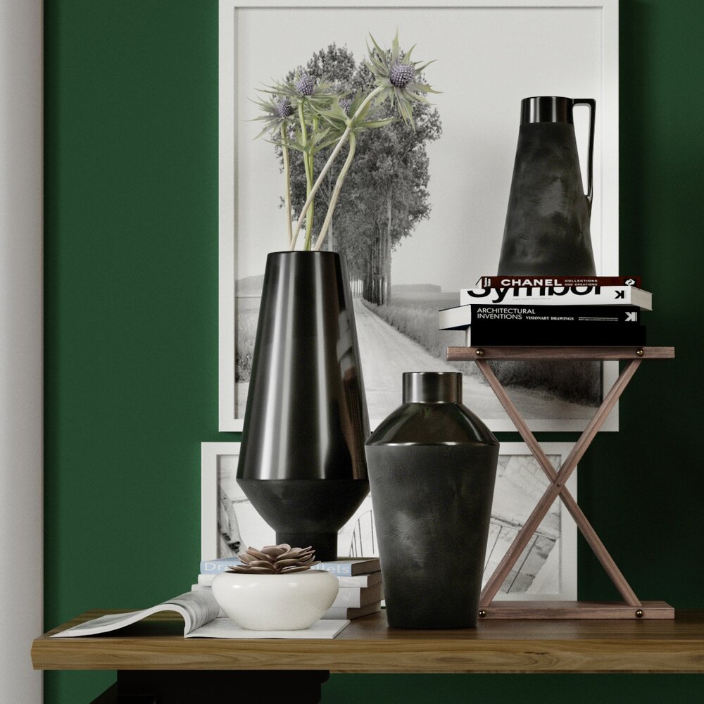 Carla Peters Black Chulucanas Vase 3D model - Download Decoration on ...