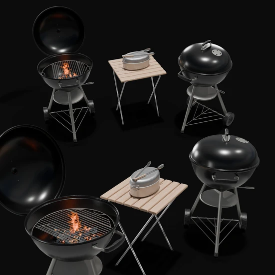 Bbq 3D Models Download - 3DModels.org