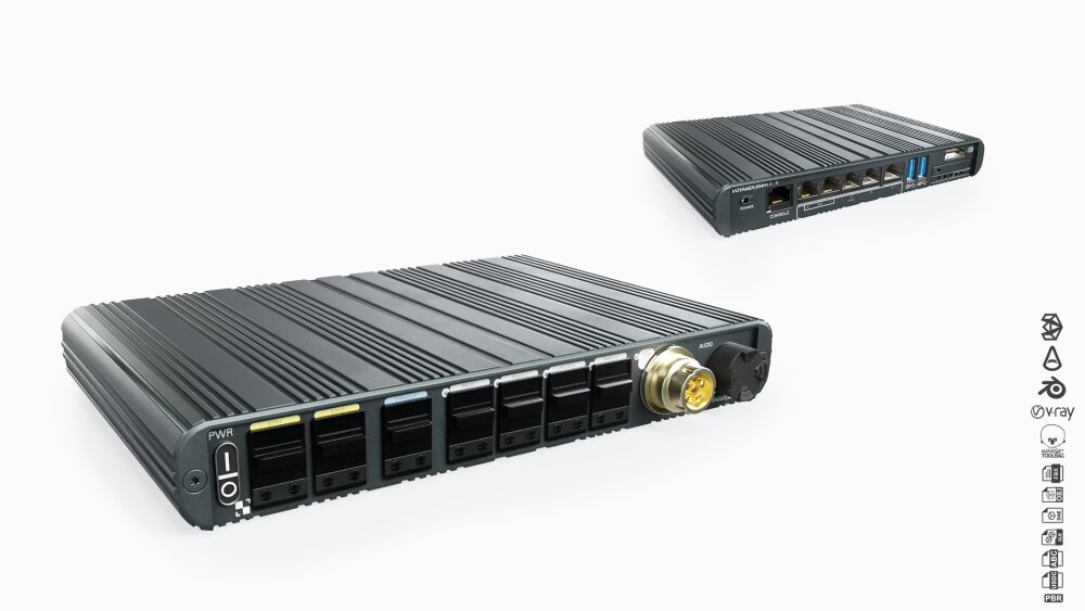 Klas Voyager Tmes Tactical Multi Enclave System 3D model - Download ...