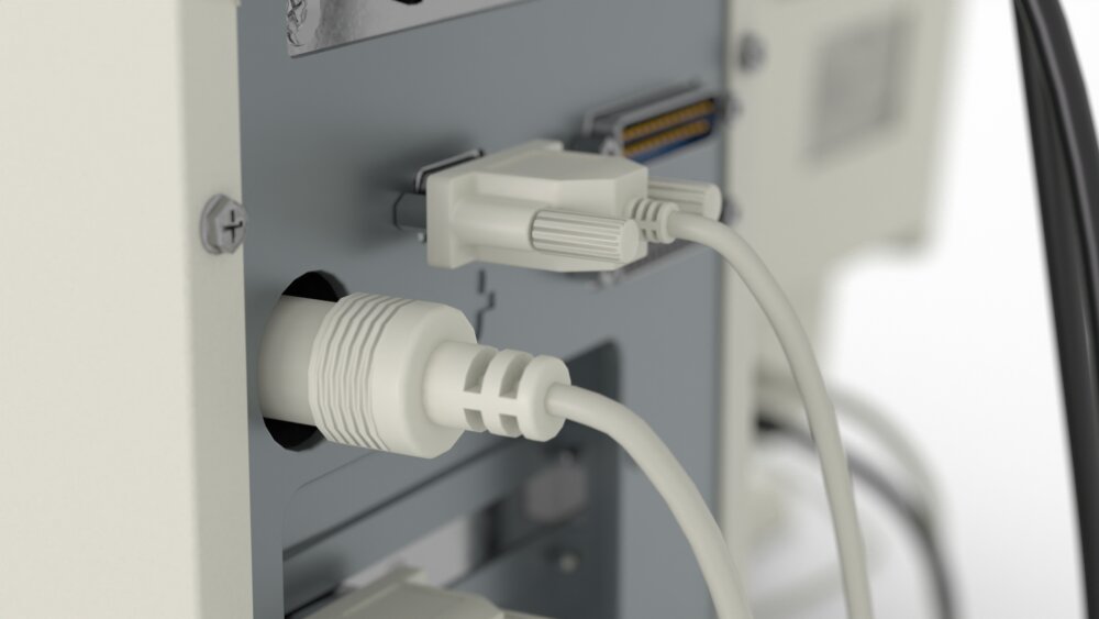 Vintage Desktop Computer 3D model - Download Desktop Computer on ...