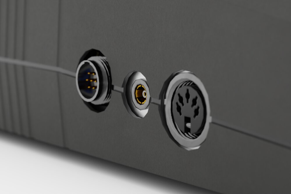 PMD 85 8-bit Computer 3D model - Download Desktop Computer on 3DModels.org