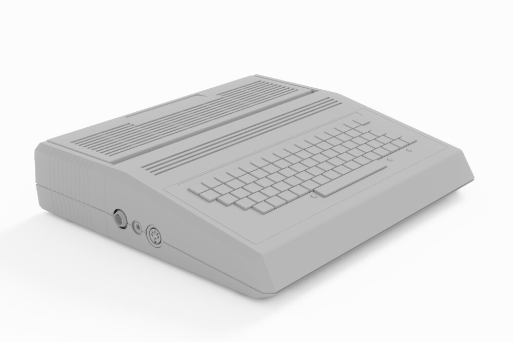 PMD 85 8-bit Computer 3D model - Download Desktop Computer on 3DModels.org