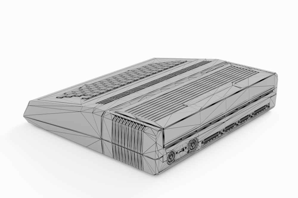 PMD 85 8-bit Computer 3D model - Download Desktop Computer on 3DModels.org