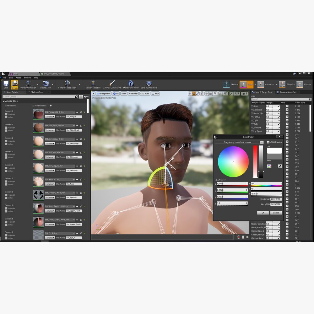 Cartoon Base Mesh Male Body Character 3D model - Download Cartoon ...