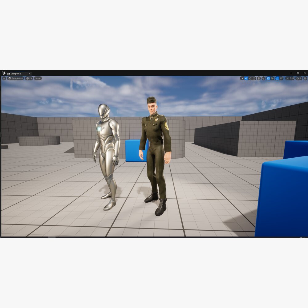 Soldier United States Army Toon Realistic Stylization 3D model ...