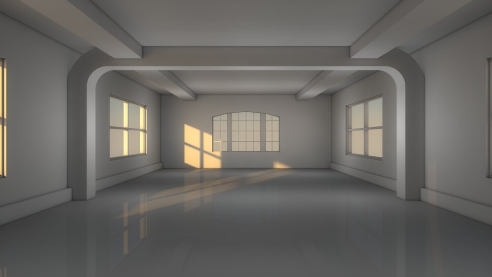 Empty Interior 3D model - Download Rooms on 3DModels.org