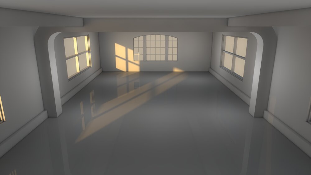 Empty Interior 3D model - Download Rooms on 3DModels.org