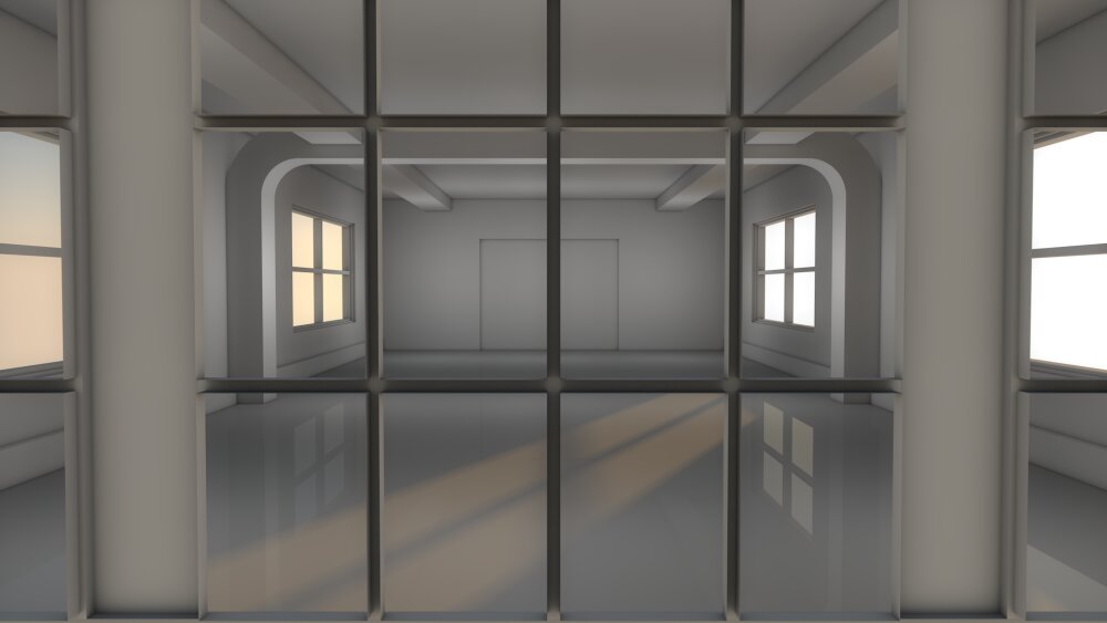 Empty Interior 3D model - Download Rooms on 3DModels.org