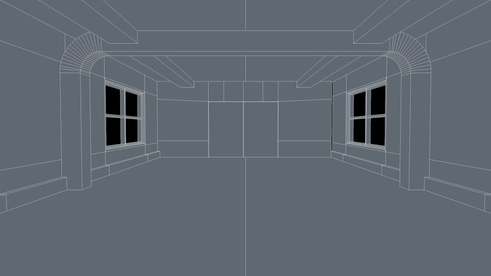 Empty Interior 3D model - Download Rooms on 3DModels.org