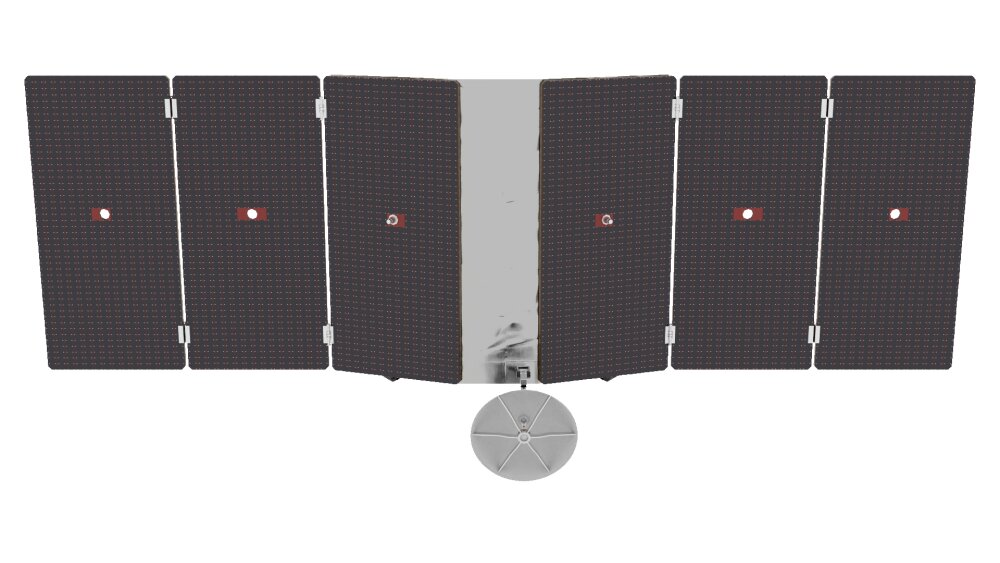 Plato Space Telescope 3D model - Download Satellite on 3DModels.org
