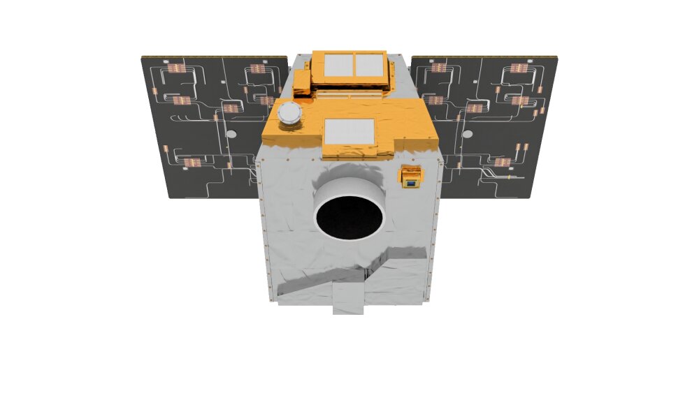 CO3D – Low Eath Orbit Satellite 3D model - Download Satellite on ...