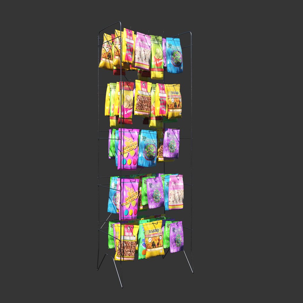Display Stand 02 3D model - Download Street elements on 3DModels.org