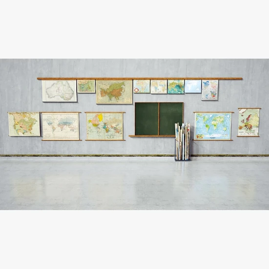 Classroom 3D Models Download - 3DModels.org