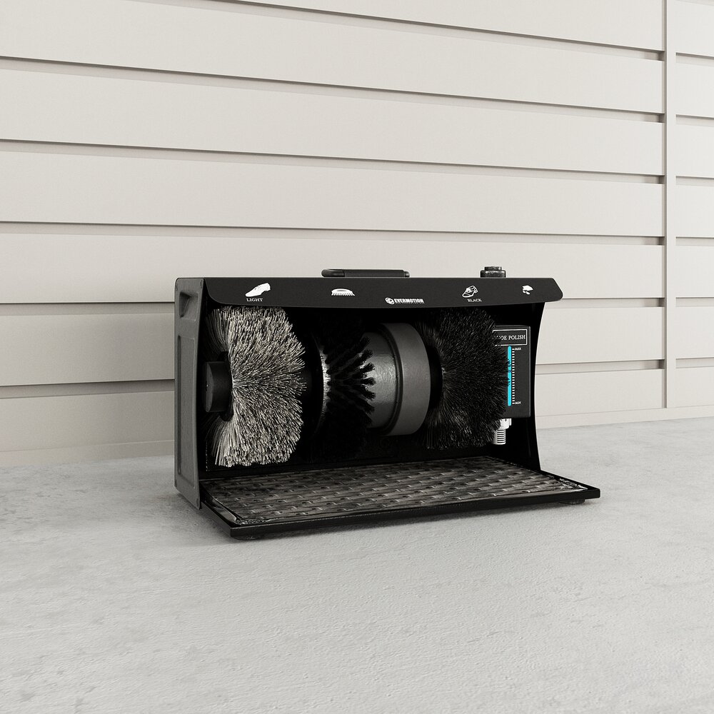 Professional Boot Cleaning Machine 3D model - Download Tools on ...