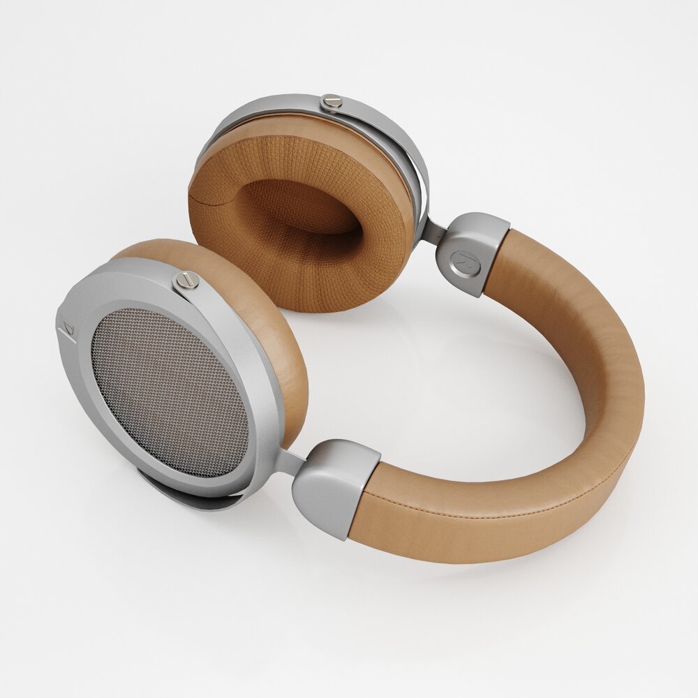 Modern Over-Ear Headphones 3D model - Download Audio Devices on ...