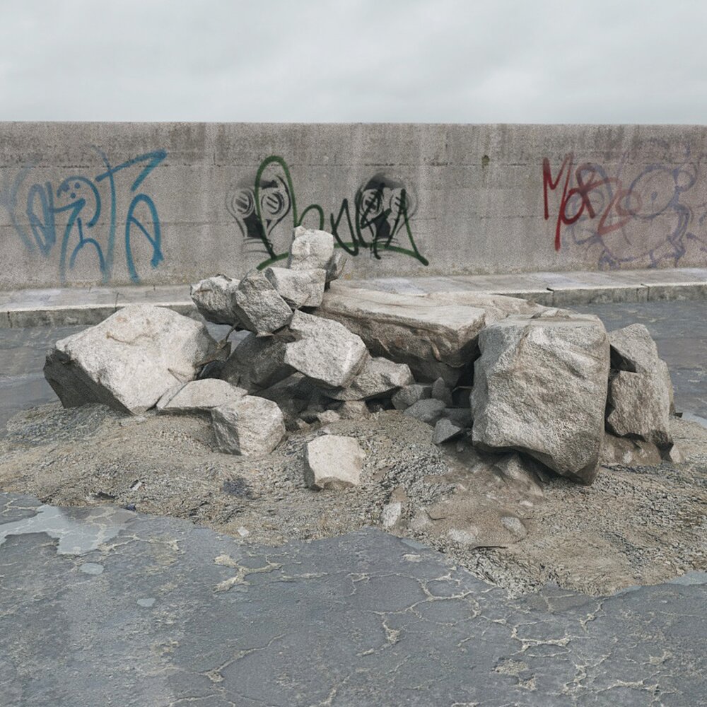 Urban Rubble 08 Modelo 3D - Descargar Elementos de la calle on 3DModels.org