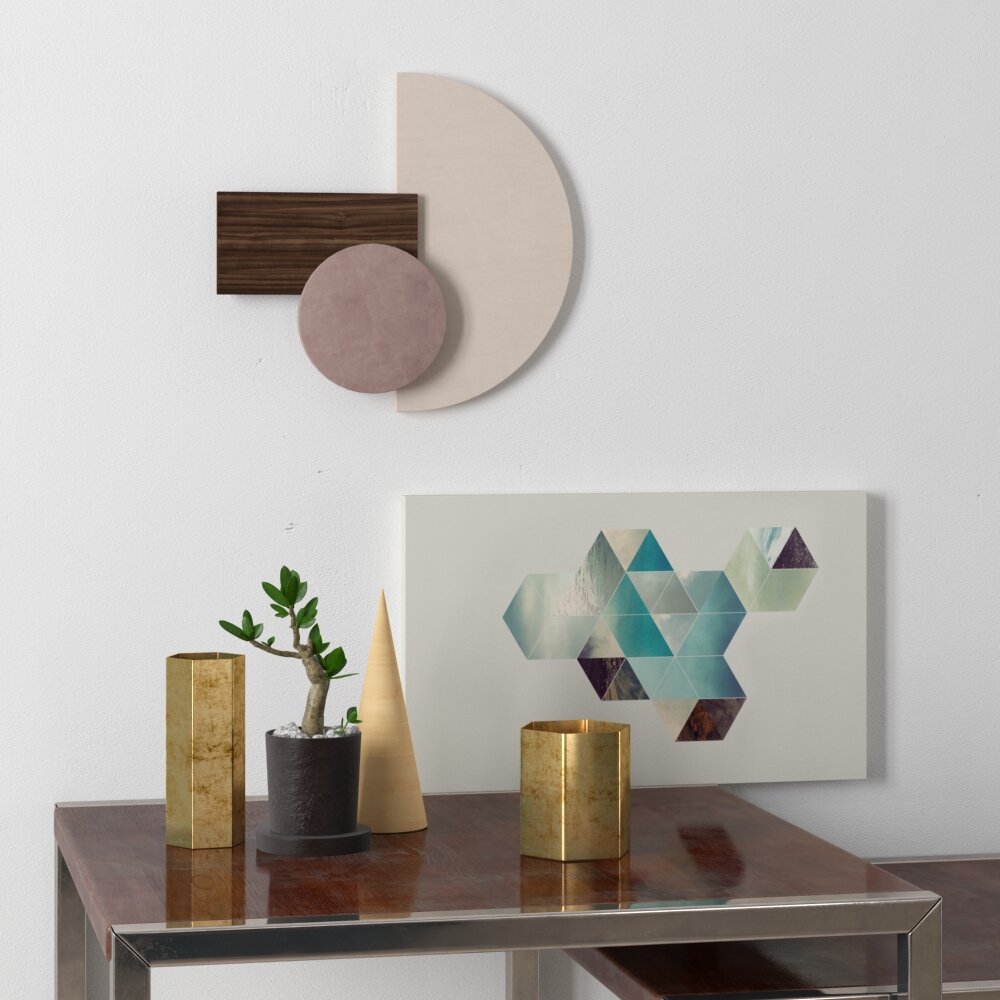 Geometric Decor 3D model - Download Decoration on 3DModels.org