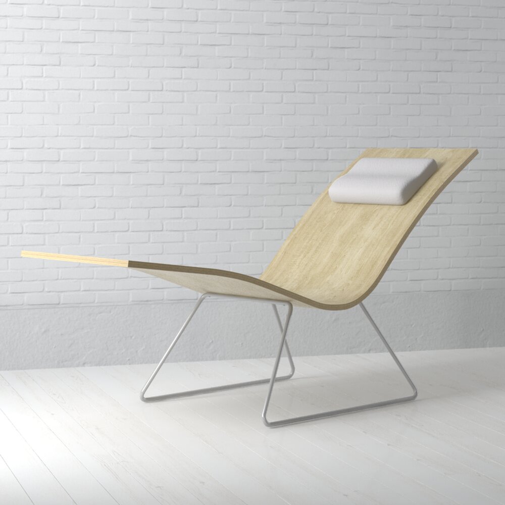 Modern Lounge Chair 3D model - Download Chair on 3DModels.org