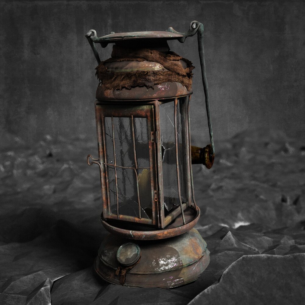 Antique Lantern 3D model - Download Hobbies on 3DModels.org