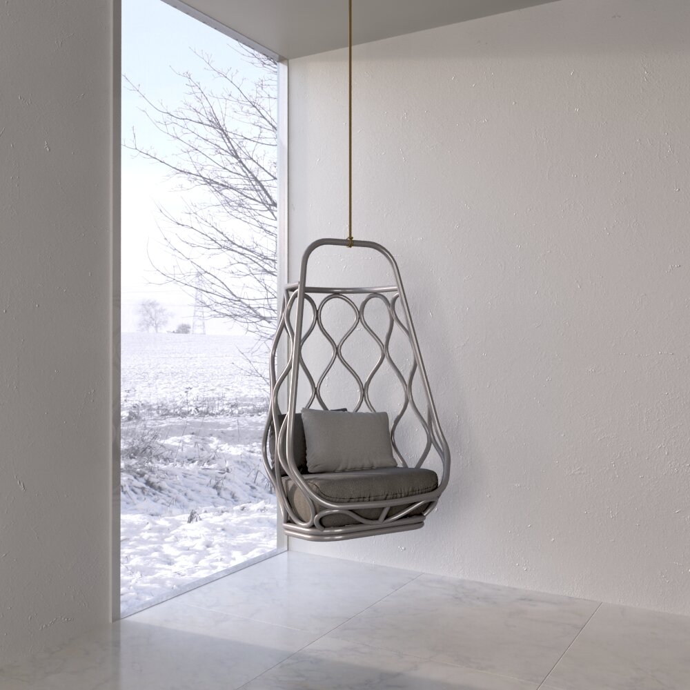 Hanging Chair Oasis 3D model - Download Armchair on 3DModels.org