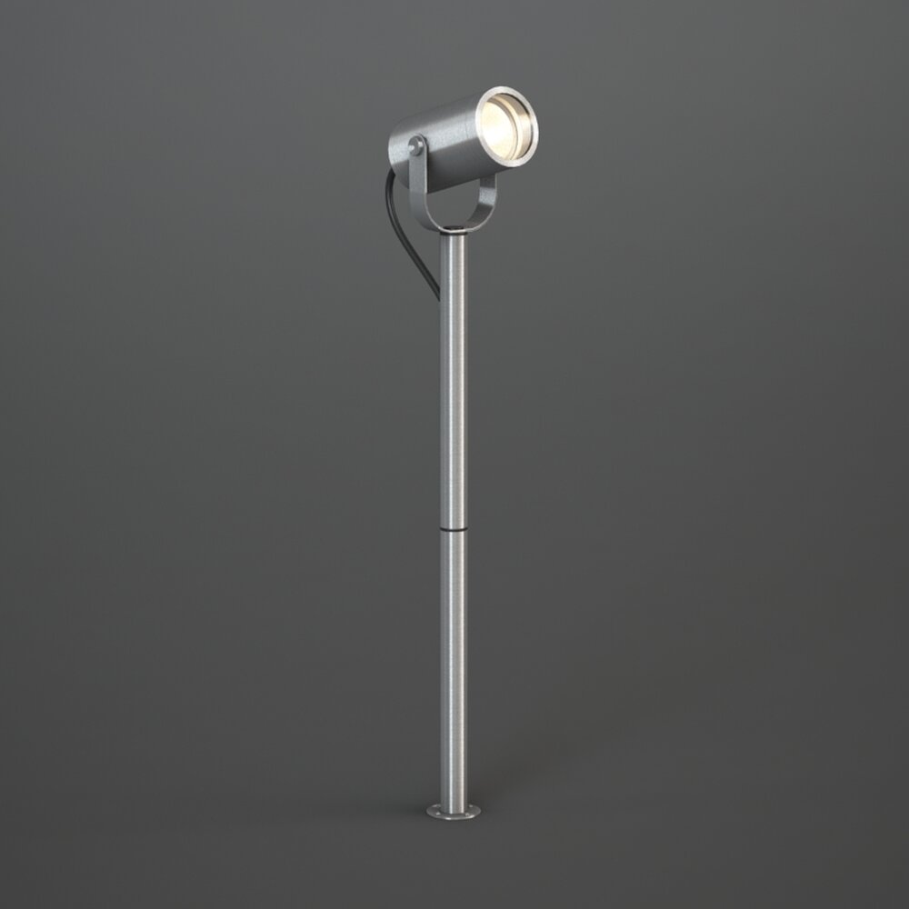 Modern Outdoor Lamp Post 3D модель - Скачати Освітлення на 3DModels.org