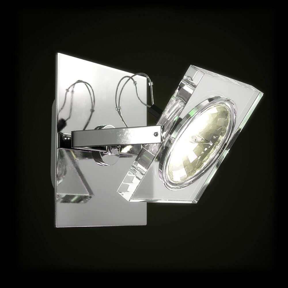 Modern Wall-Mounted Lighting Fixture 3D model - Download Lamp on ...