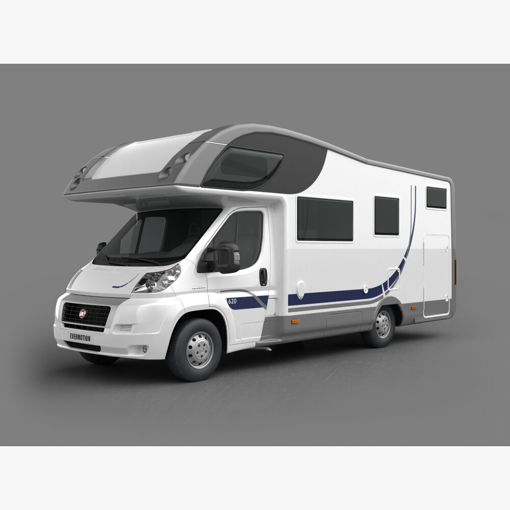 Motorhome Compacto Modelo 3D - Baixar Camião no 3DModels.org