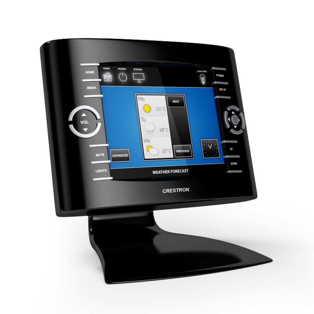 Touchscreen Control Panel 3D model - Download Electronic Accessories on ...
