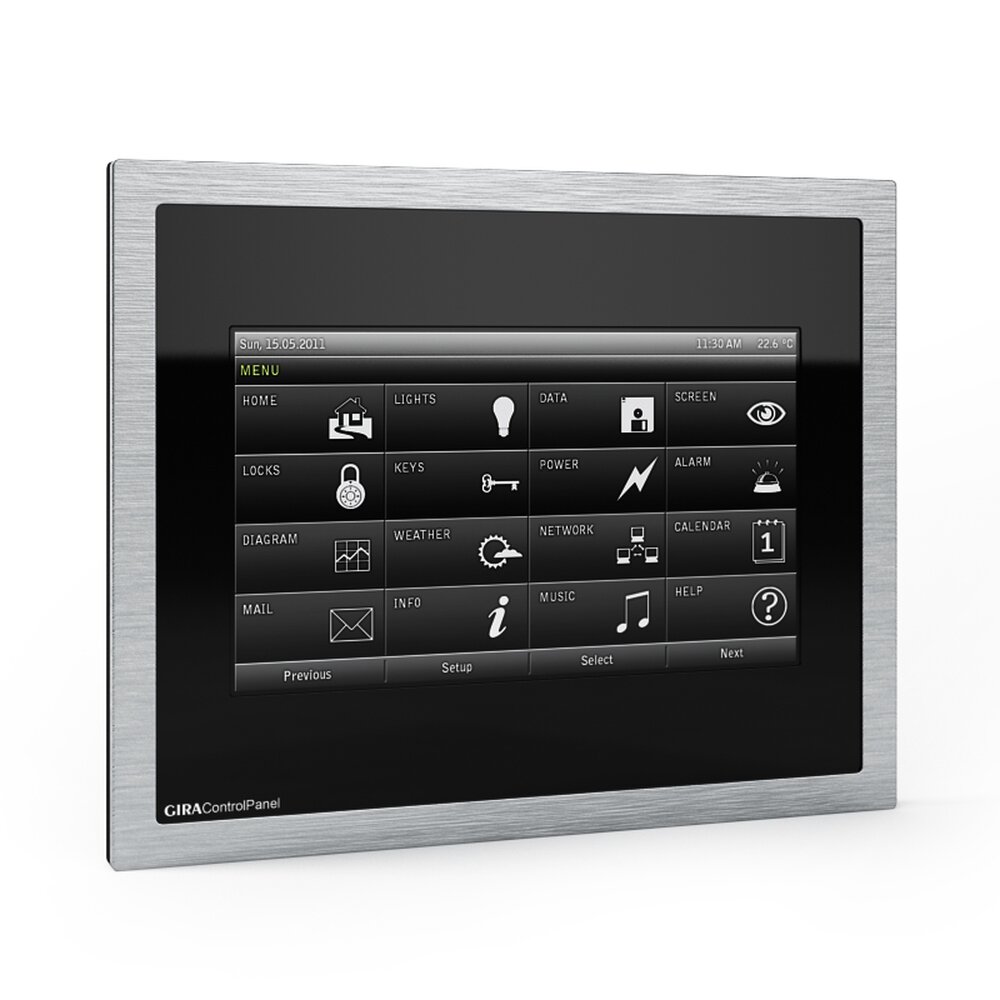 Smart Home Control Panel 04 3D model - Download Electronic Accessories ...