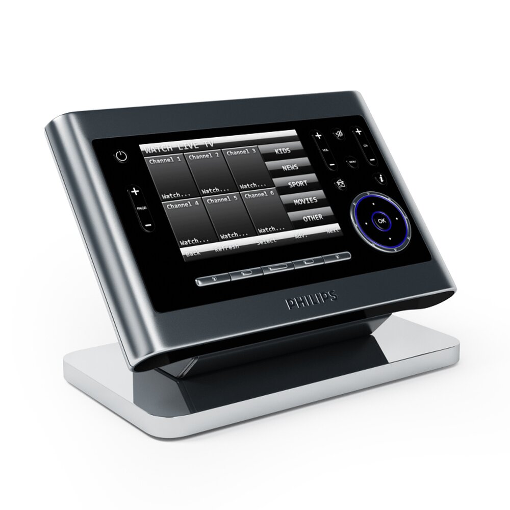 Modern Digital Control Panel 3D model - Download Electronic Accessories ...