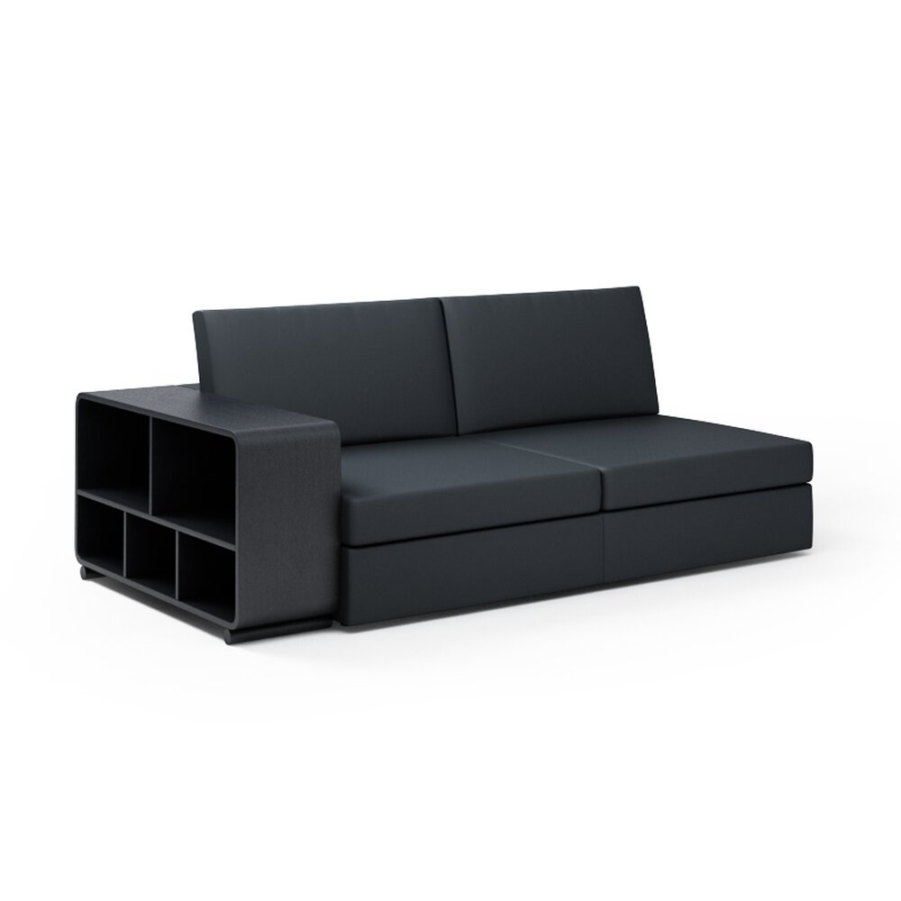 Modern Sofa with Storage 3D model - Download Sofa on 3DModels.org