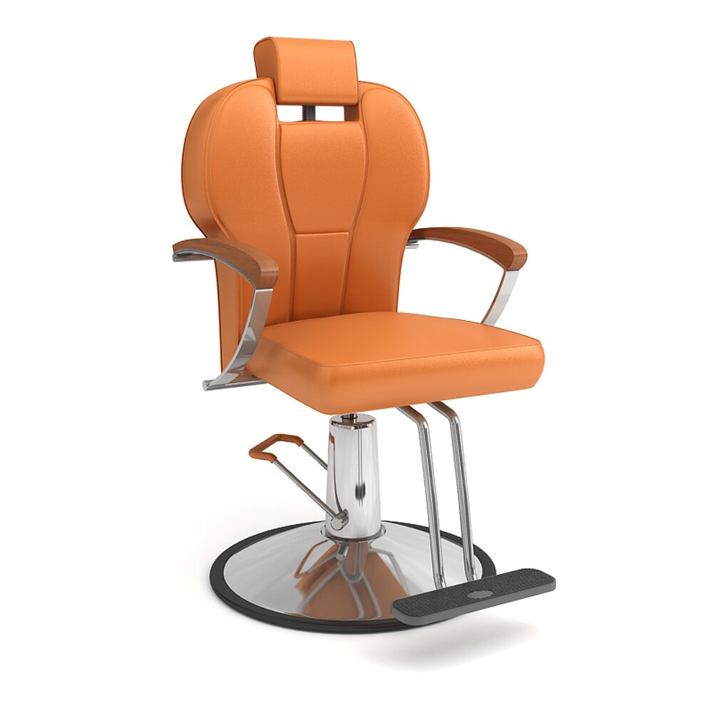 Modern Salon Chair 02 3D model - Download Armchair on 3DModels.org