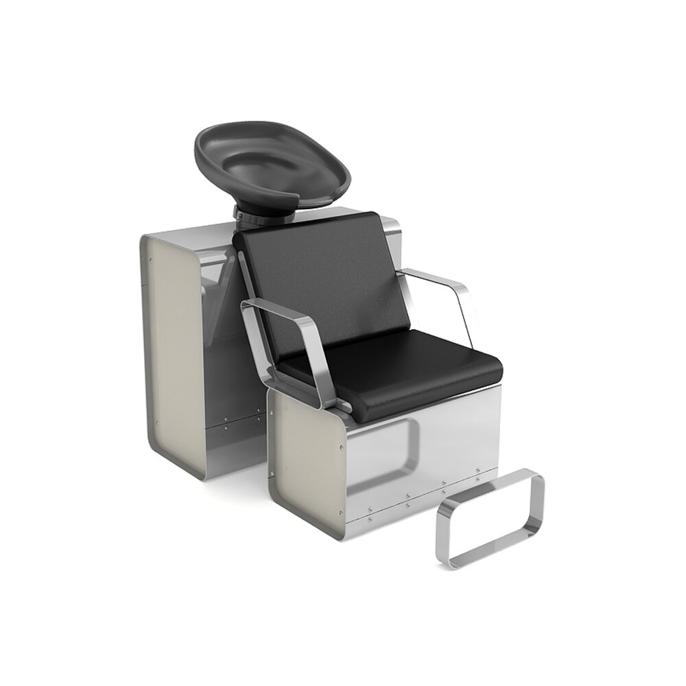 Modern Barber Chair 3D model - Download Armchair on 3DModels.org