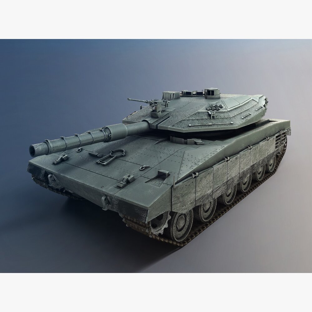 Modern Battle Tank 3D model - Download Tank on 3DModels.org