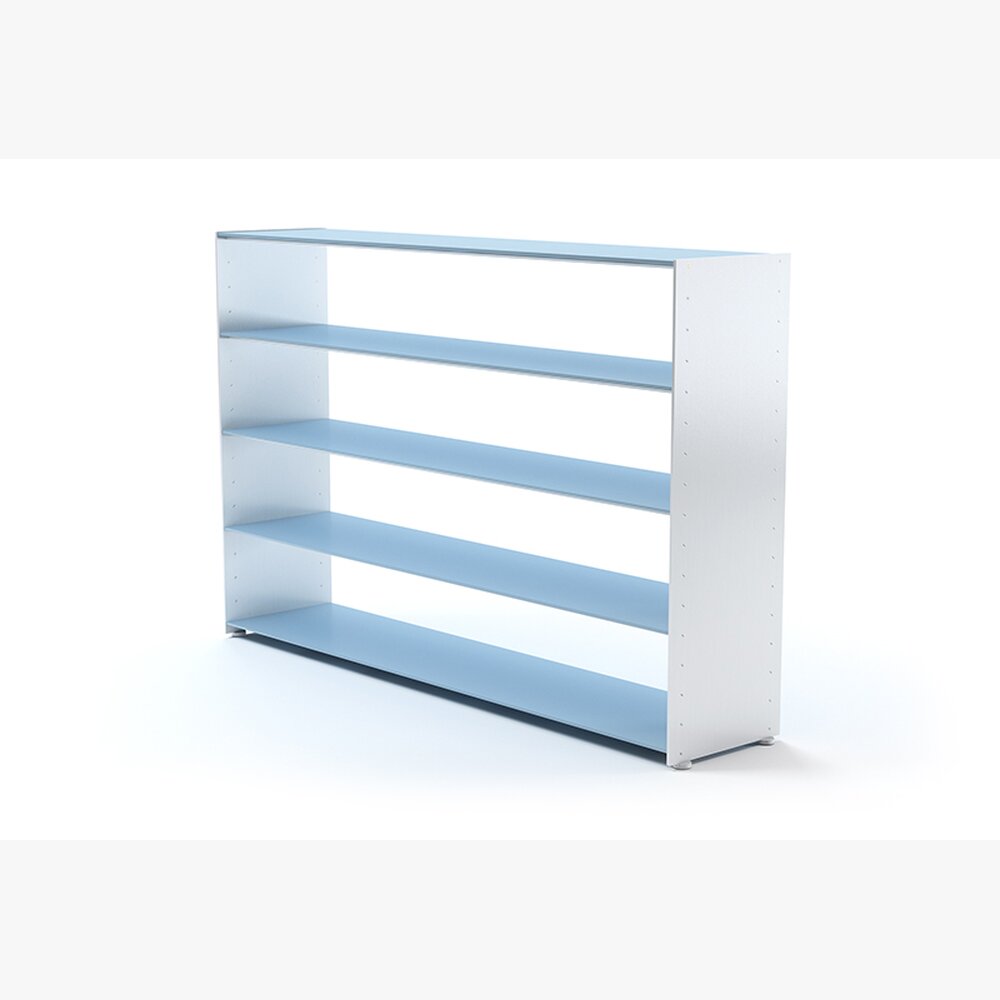 Modular Shelving Unit 91 3D model - Download Shelving on 3DModels.org