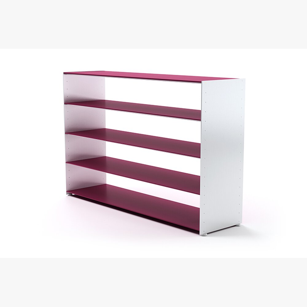 Modular Shelving Unit 96 3D model - Download Shelving on 3DModels.org