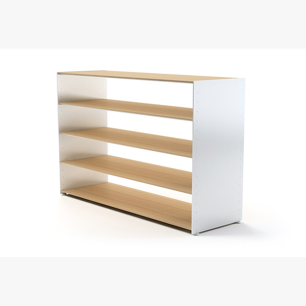 Modular Shelving Unit 101 3D model - Download Shelving on 3DModels.org