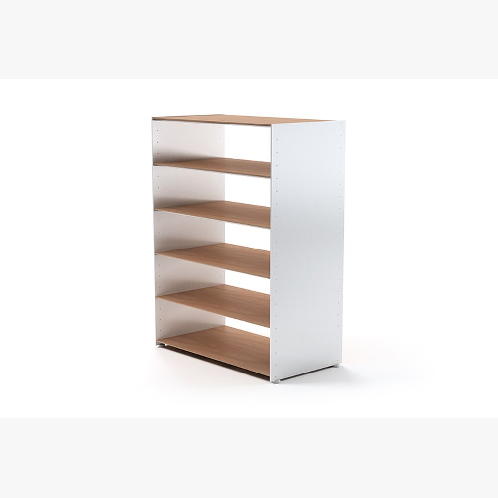 Modular Shelving Unit 124 3D model - Download Shelving on 3DModels.org