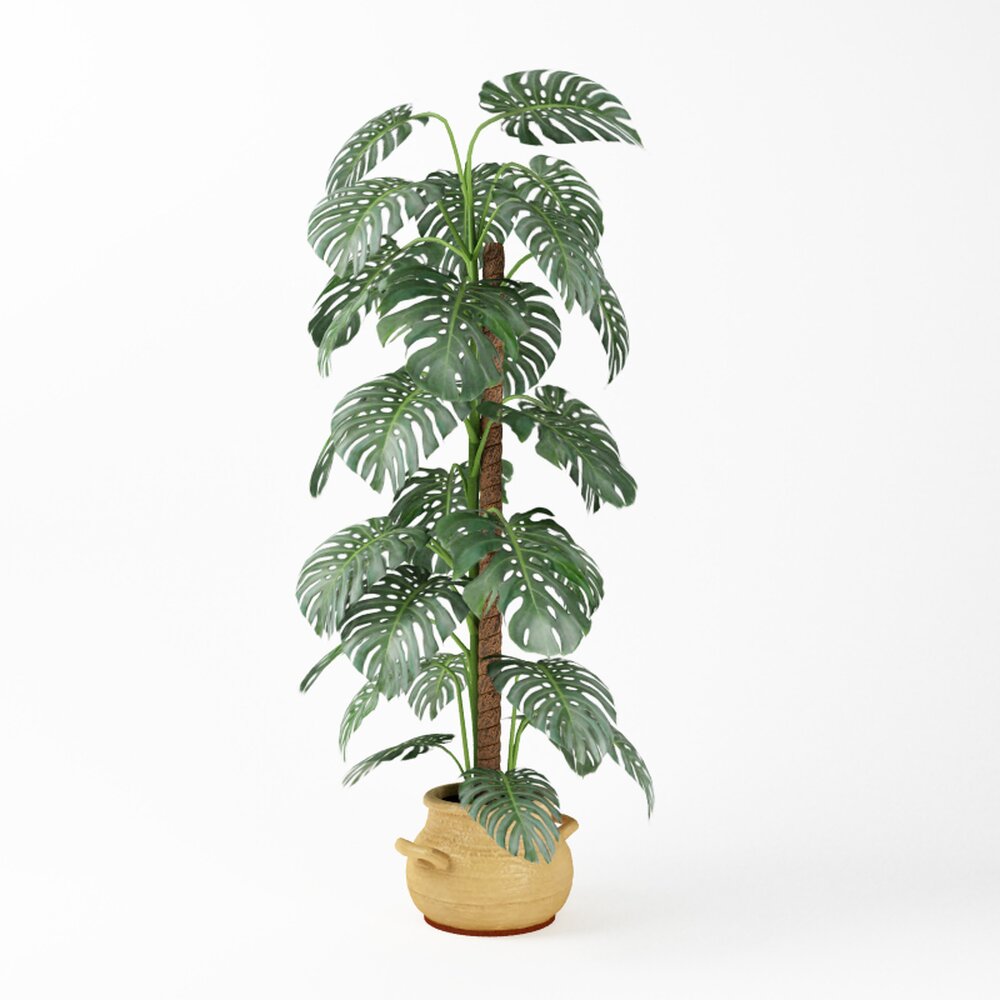 Artificial Potted Plant 3D model - Download Houseplants on 3DModels.org