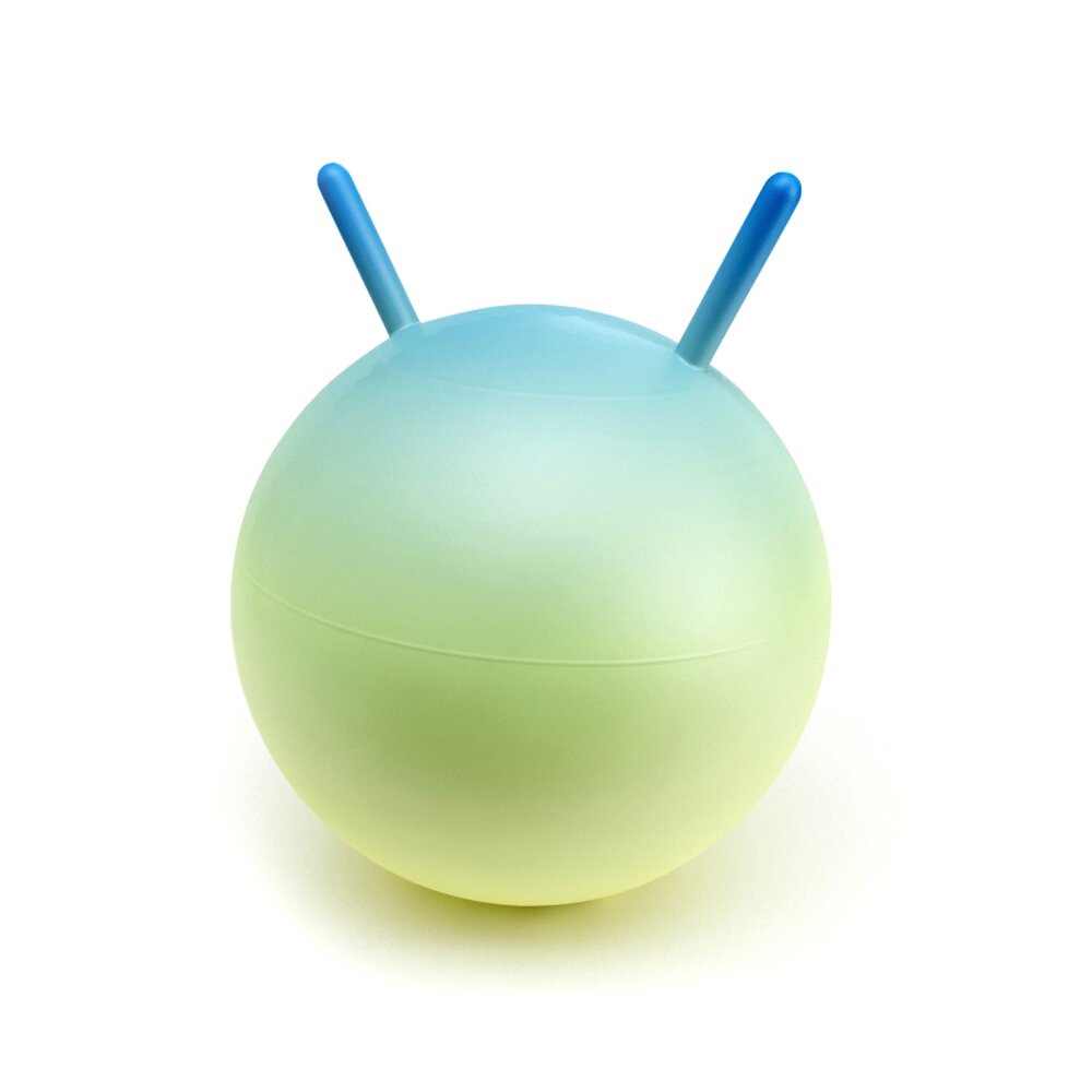 Colorful Hopper Ball with Handles 3D model - Download Toys on 3DModels.org