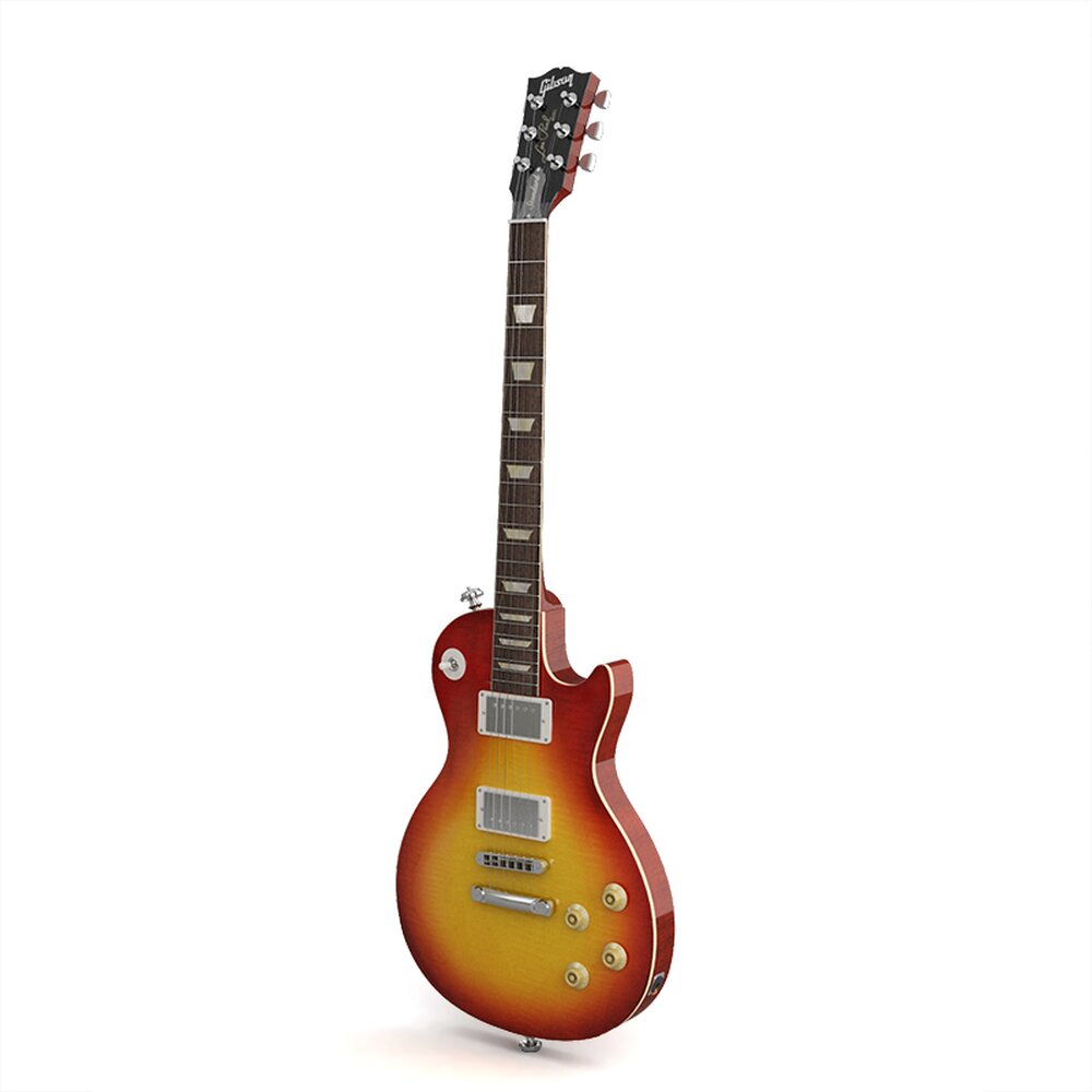 Gibson LesPaul 3D model - Download Musical Instruments on 3DModels.org