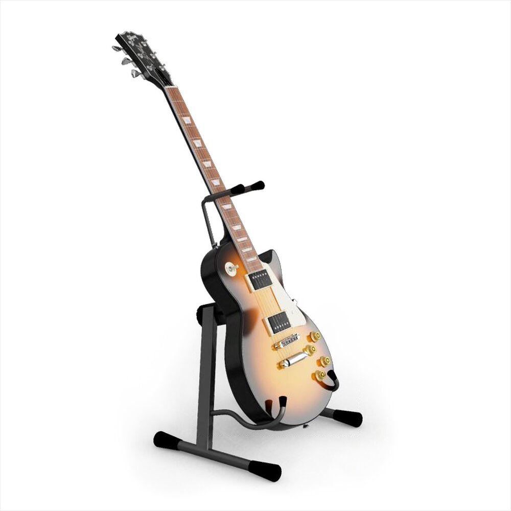 Gibson LesPaul 02 3D model - Download Musical Instruments on 3DModels.org