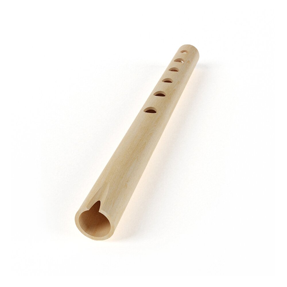 Quena 3D model - Download Musical Instruments on 3DModels.org