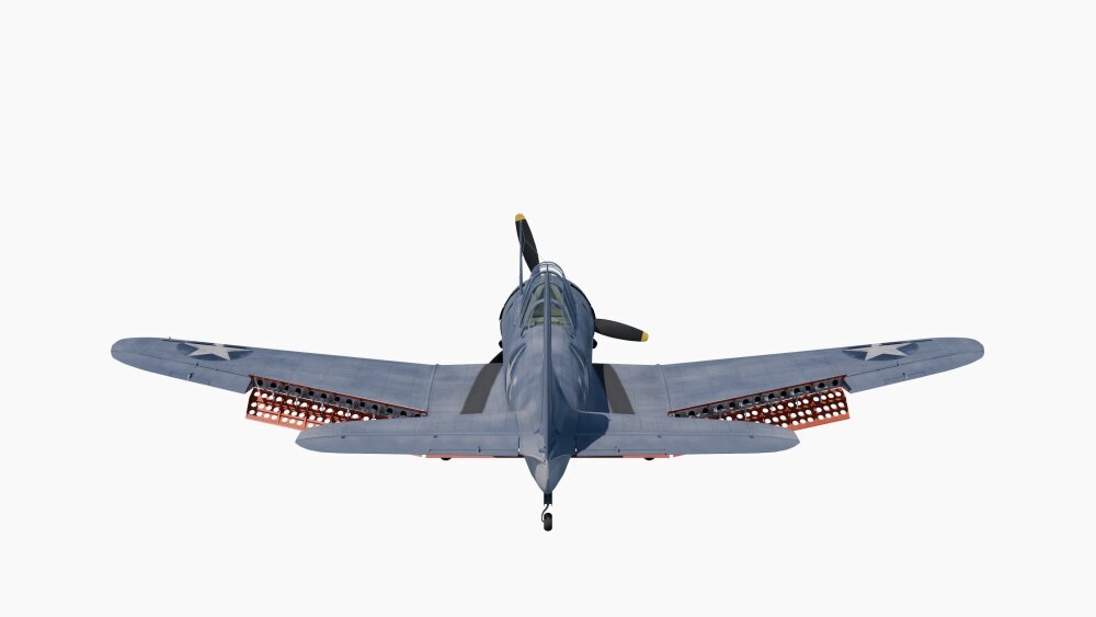Douglas SBD Dauntless Dive Bomber 3D model - Download Bomber on ...