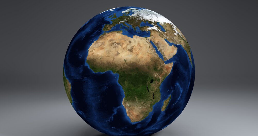 Earth Globe 21k 3D model - Download Planets on 3DModels.org
